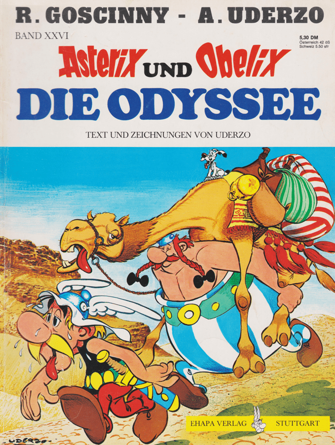 Asterix Band 26: Die Odyssee Höhere Auflage günstig gebraucht kaufen – secondcomic