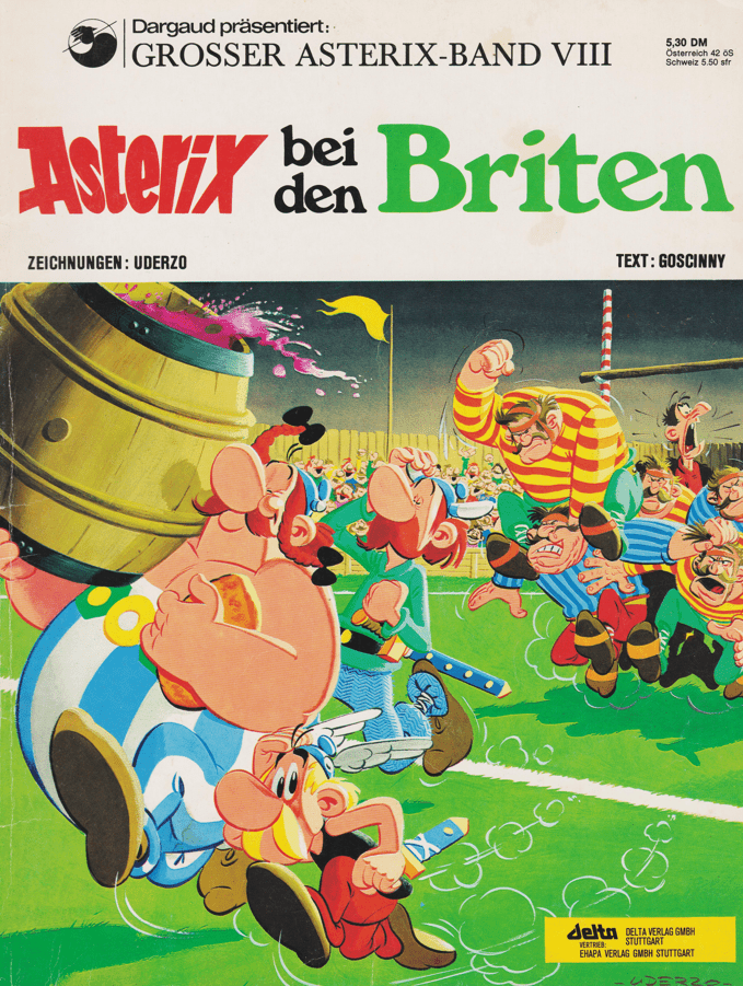 Asterix Band 8: Asterix bei den Briten Höhere Auflage günstig gebraucht kaufen – secondcomic