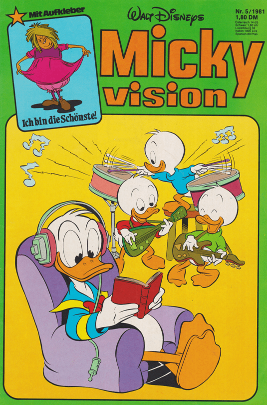 Mickyvision 2. Serie 1981 Nr. 5 gebraucht kaufen – secondcomic
