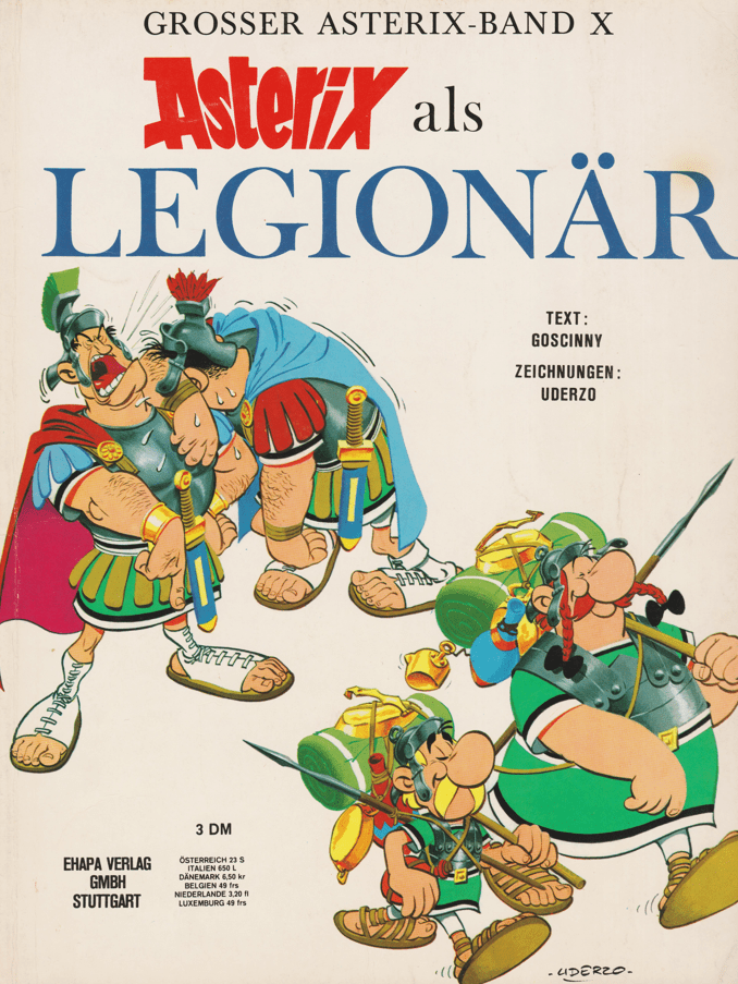 Asterix Band 10: Asterix als Legionär 1. Auflage günstig gebraucht kaufen – secondcomic