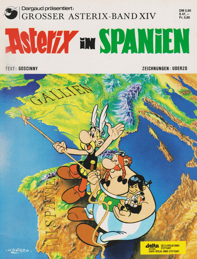 Asterix Band 14: Asterix in Spanien Höhere Auflage günstig gebraucht ...