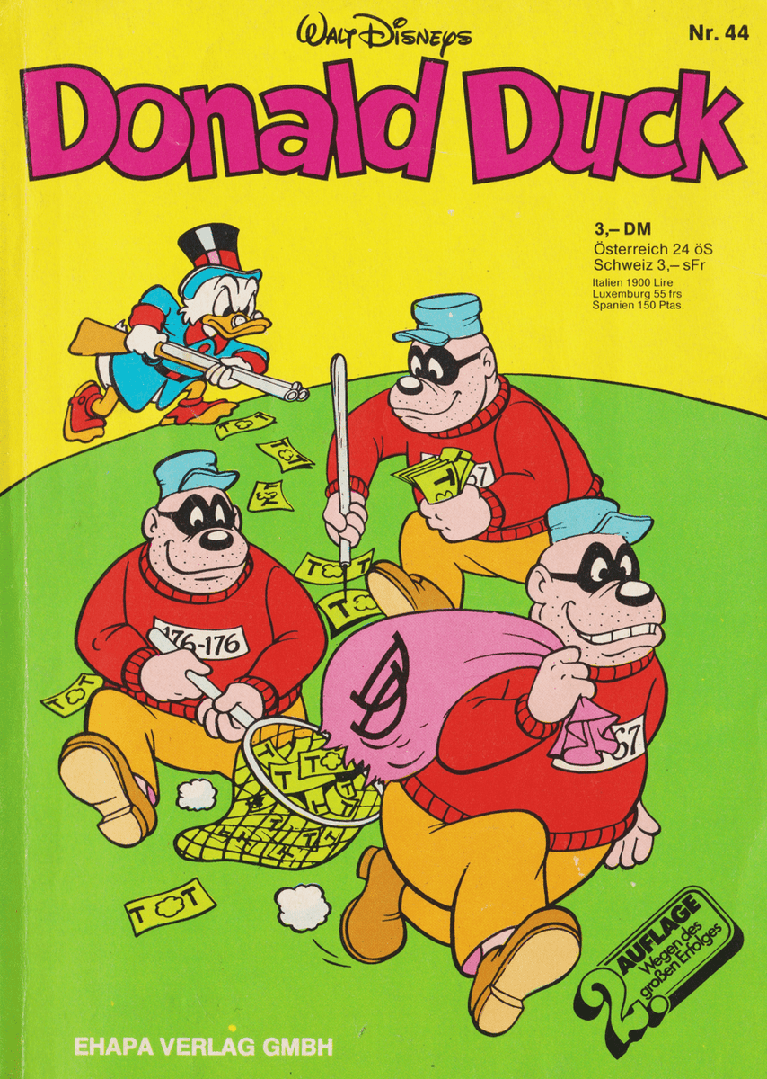 Donald Duck 44 2. Auflage günstig gebraucht kaufen – secondcomic