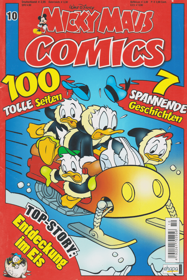 Micky Maus Comics 10 günstig gebraucht kaufen – secondcomic