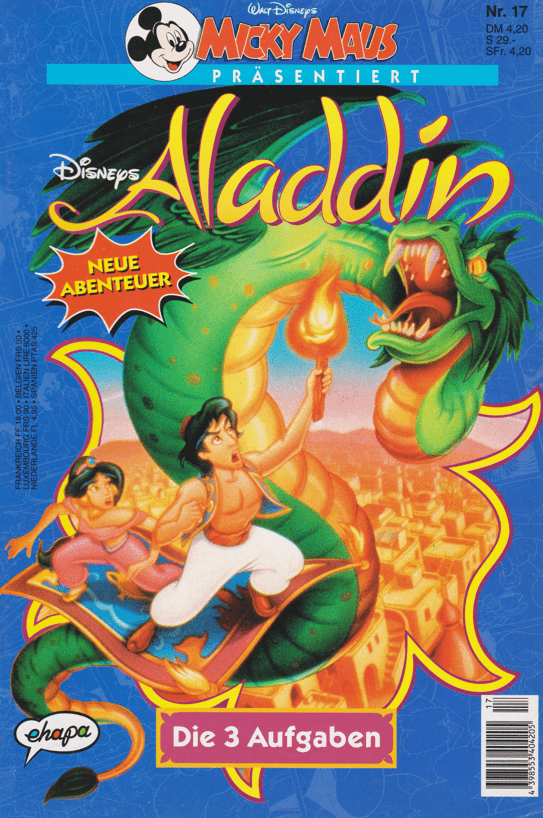 Micky Maus präsentiert 17: Aladdin - Die 3 Aufgaben – secondcomic