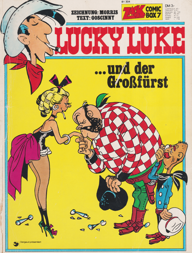 Zack Comic Box 7: Lucky Luke: ... und der Großfürst gebraucht kaufen ...